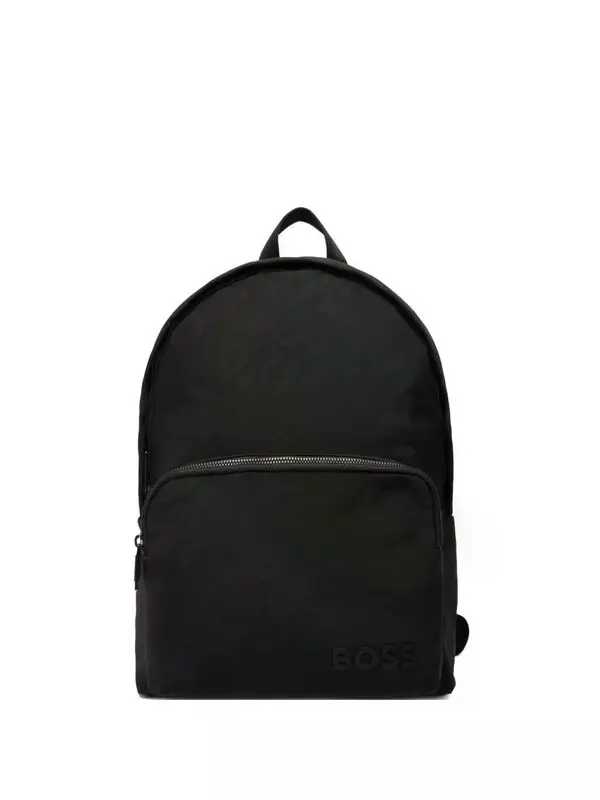 BOSS Zip-up Backpack - Black