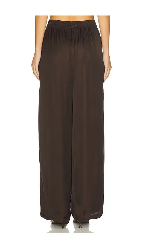 VITAMIN A Kami Satin-like Trousers