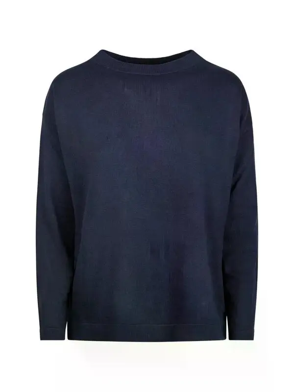 Max Mara Crew Neck Long Sleeve T-shirt