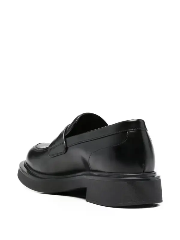 Gucci Monogram-debossed Loafers