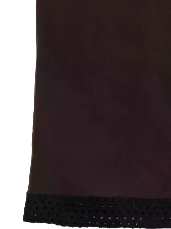 Miu Miu Mini Dress With Contrast Trim