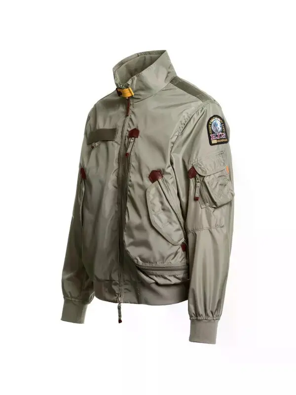 PARAJUMPERS Khaki Zip-up Bomber Jacket - Green