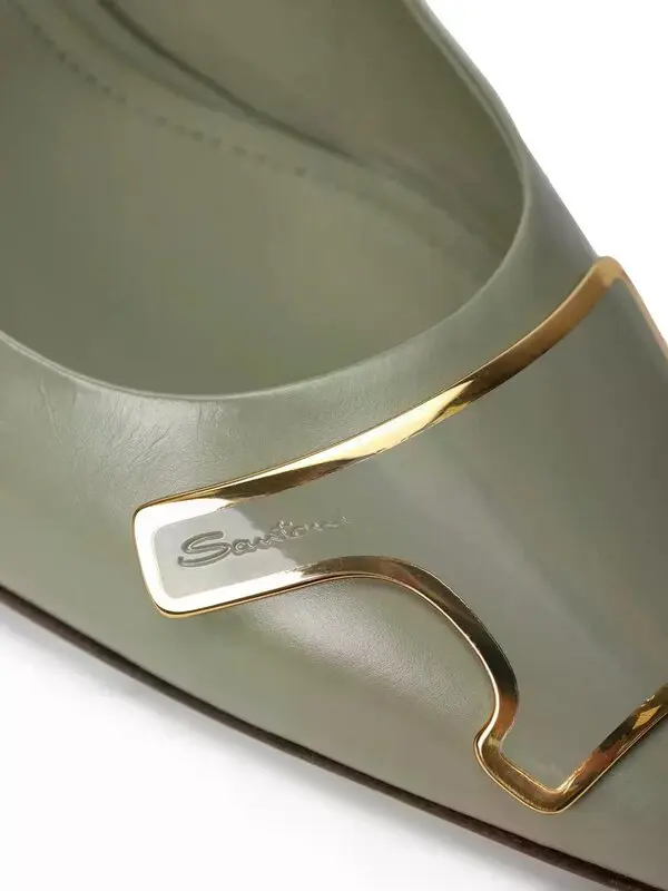 Santoni Detail Slingback Pumps