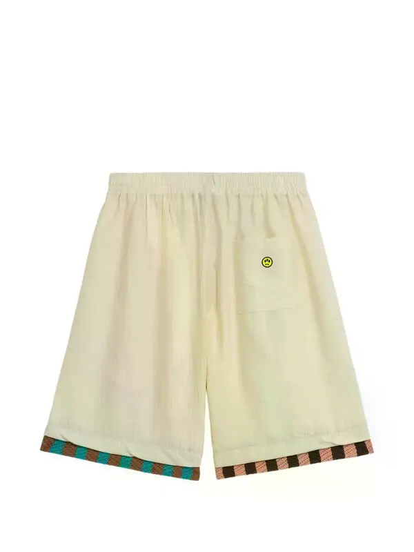BARROW Logo Shorts With Elasticated Waistband