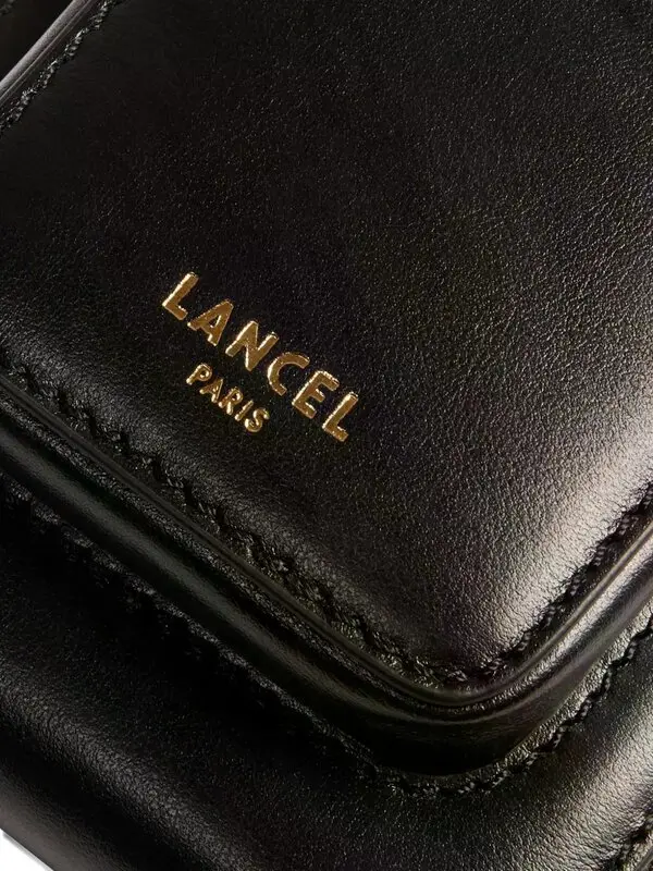 LANCEL Origami Mini Bag - Black