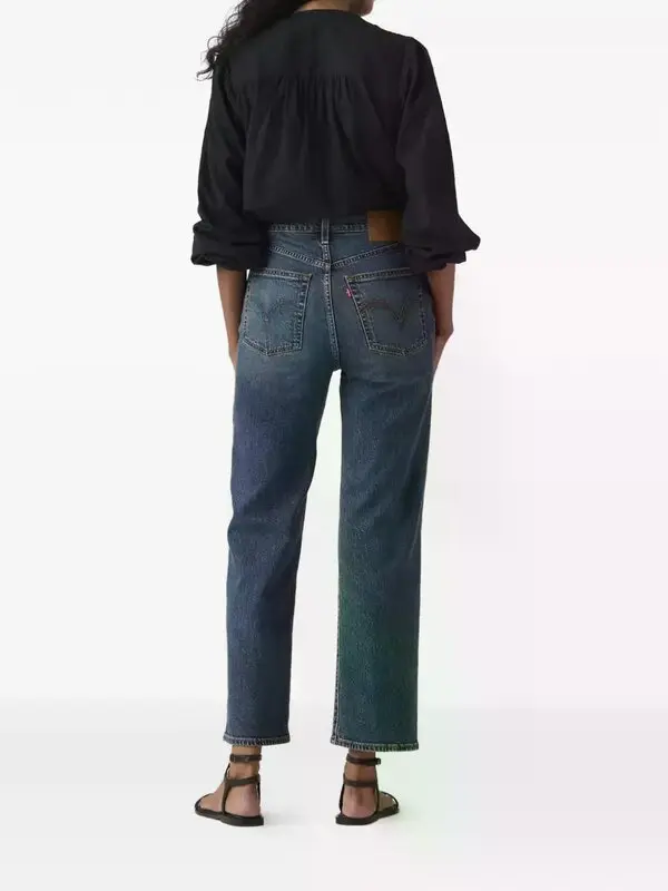 LEVI'S Ribcage Straight Ankle Jeans