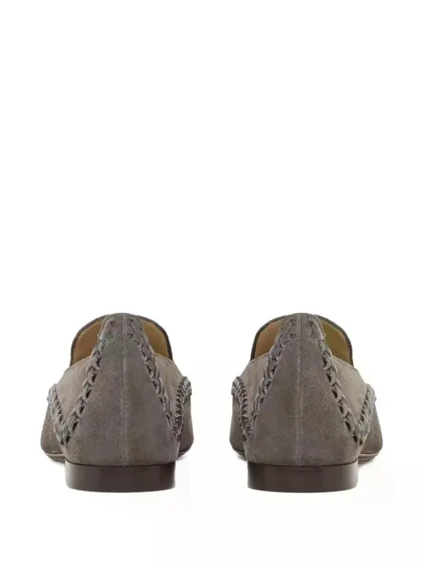Giorgio Armani Slip-on Braided Loafers