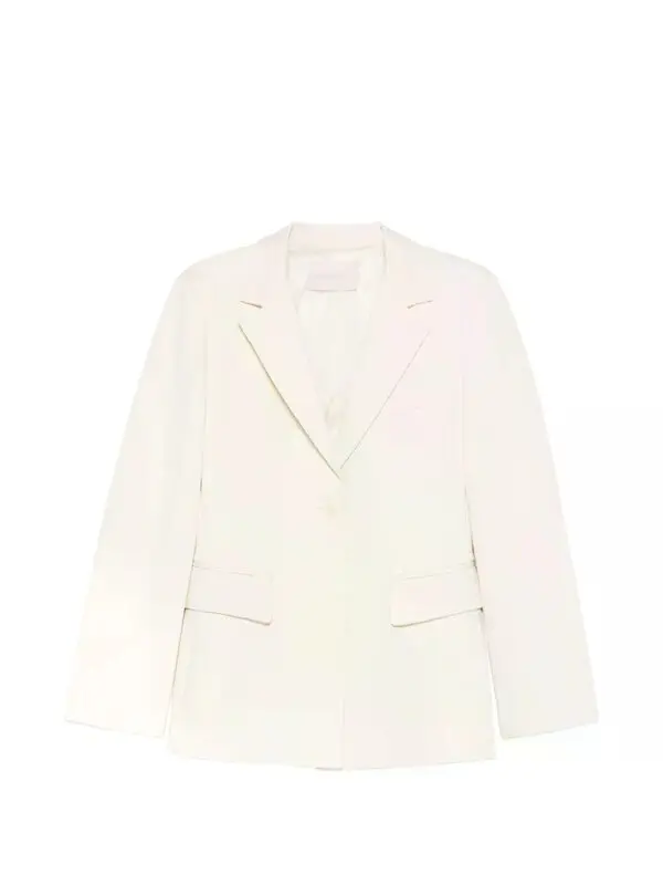 CIRCUS HOTEL Flap Pocket Blazer - Neutrals