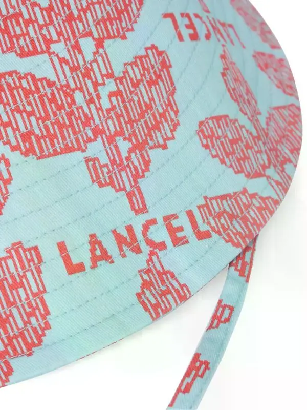 LANCEL Bucket Hat With Floral Print