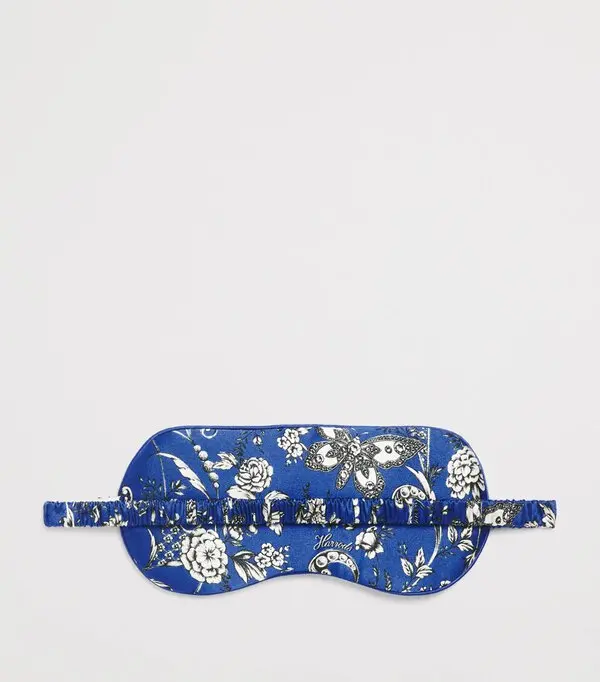 Harrods Silk Butterfly Print Sleep Mask