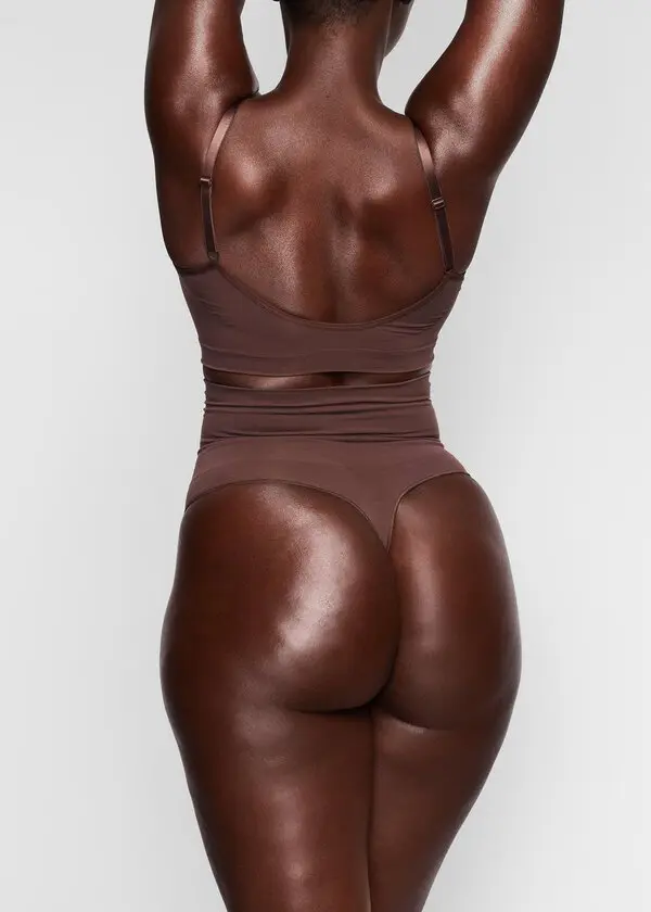 SKIMS Seamless Sculpt Bralette - Brown