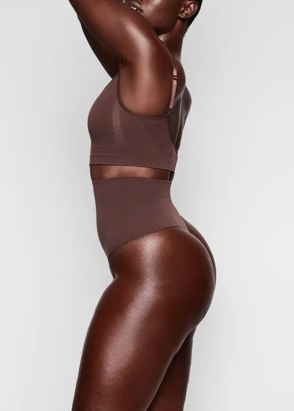 SKIMS Seamless Sculpt Bralette - Brown