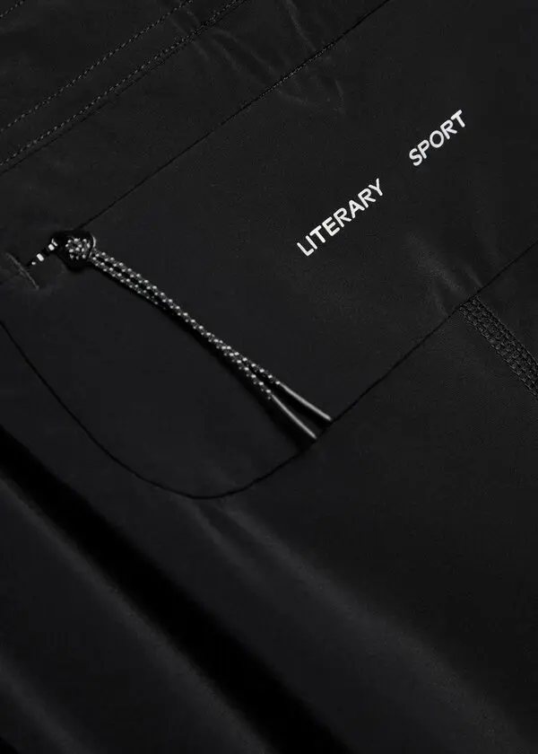 LITERARY SPORT Long Stretch-polyamide Run Tights