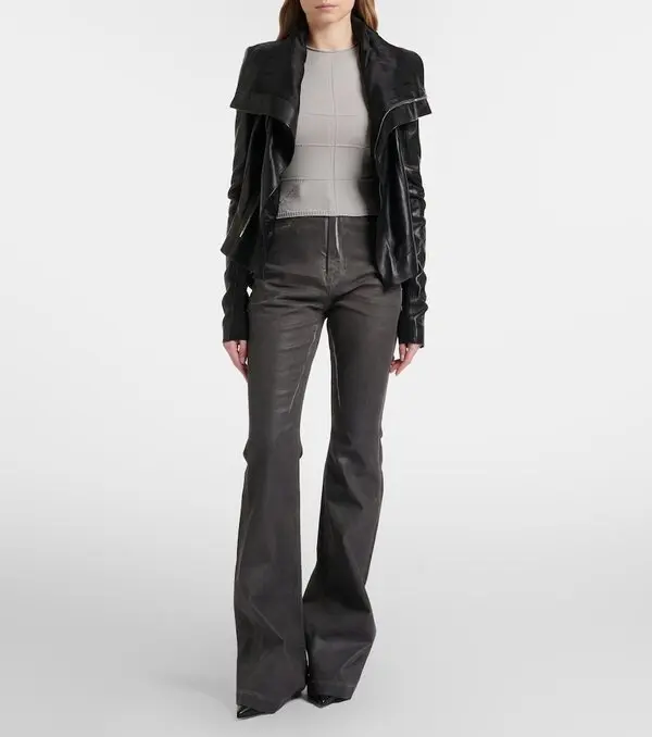 Rick Owens Temple Virgin Wool Tank Top