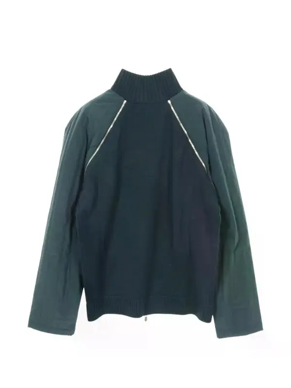 Hermès H-pattern Colour-block Zip-up Jacket