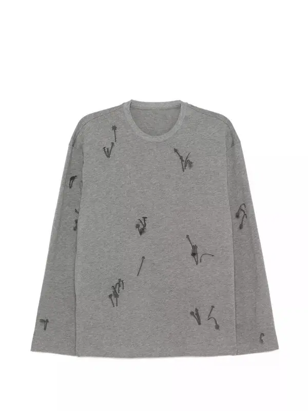 JNBY Appliqué Long Sleeve T-shirt