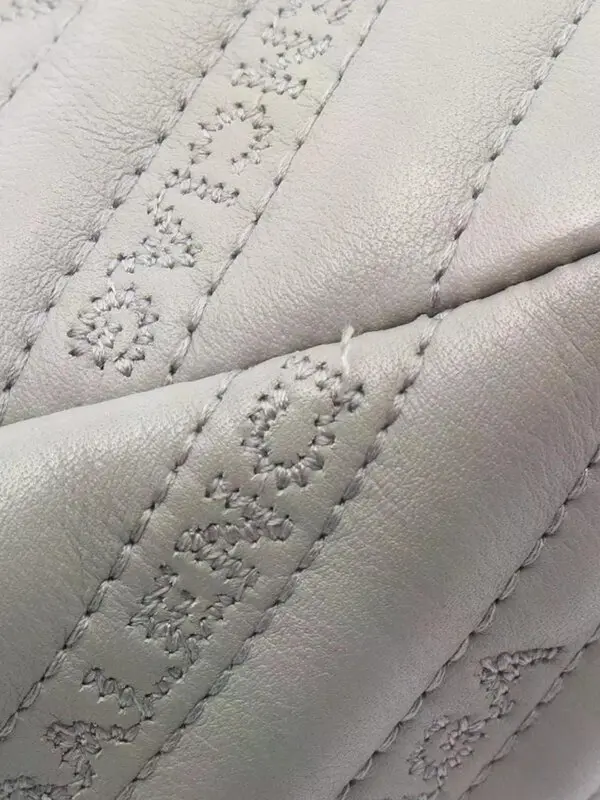 Balenciaga Leather Bb Round Charm Shoulder Bag