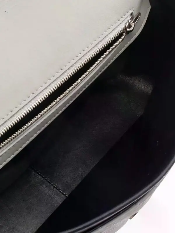 Balenciaga Leather Bb Round Charm Shoulder Bag