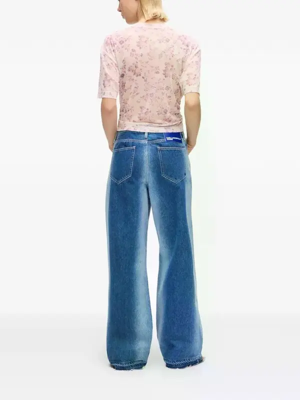 Karl Lagerfeld Ombré Effect Jeans
