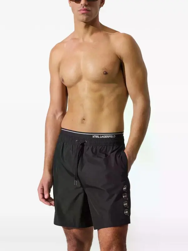 Karl Lagerfeld Ikon Swim Shorts