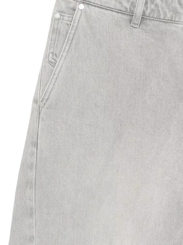 CROQUIS Cotton Wide-leg Jeans