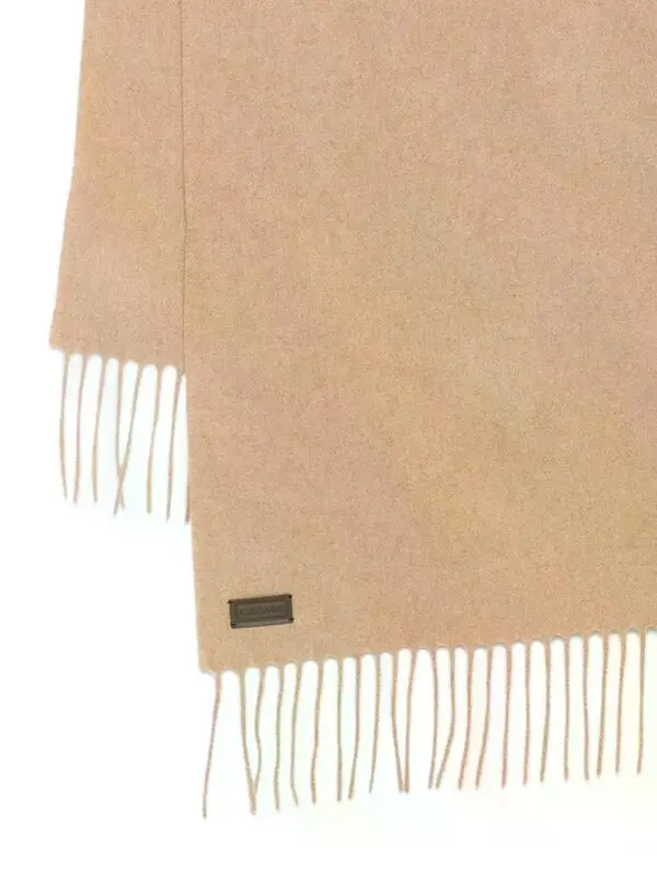 Canali Fringed Scarf - Neutrals