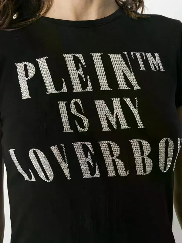 Philipp Plein Pleintm Is My Loverboy" T-shirt