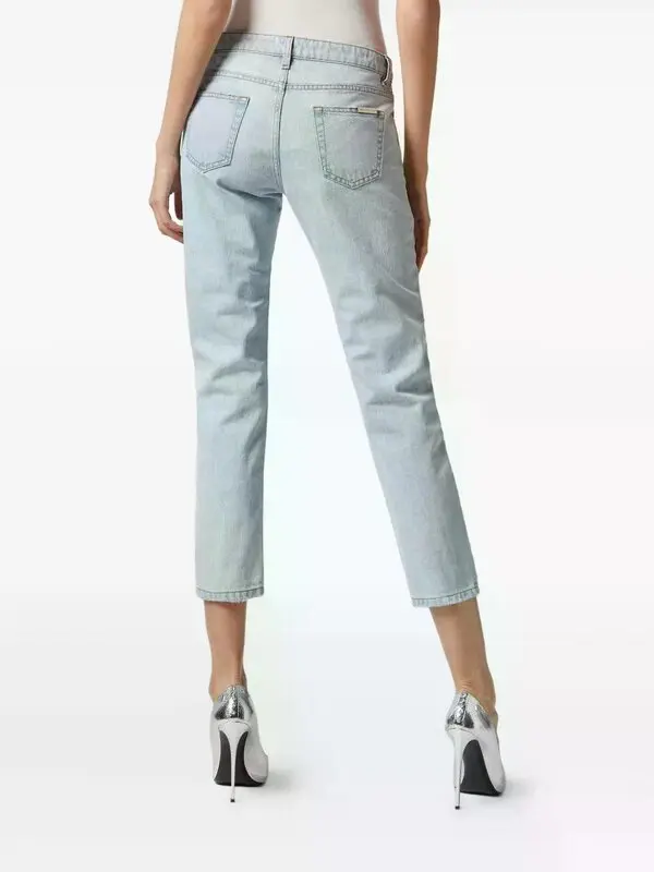 Philipp Plein Distressed Effect Boyfriend Jeans