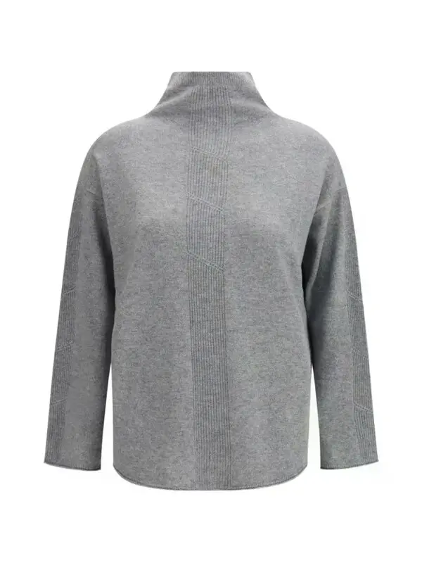 Max Mara High-neck Sweater - Grey