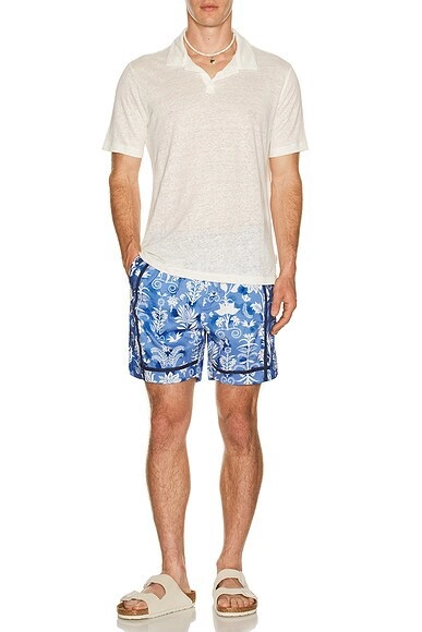Agua Bendita Fredie Trunks - Blue