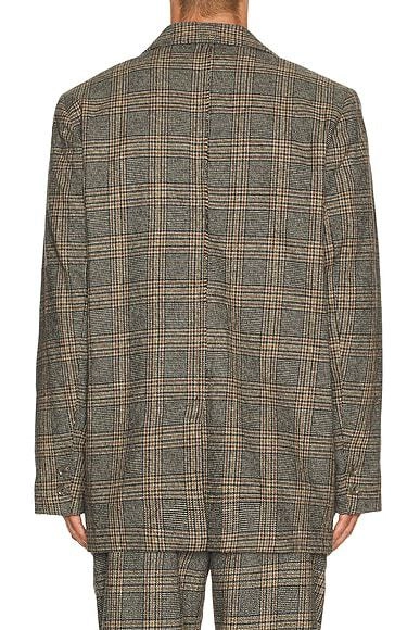 SONG FOR THE MUTE Flower Square Blazer
