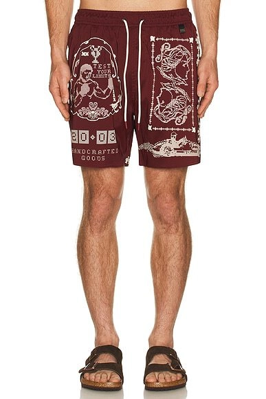 Agua Bendita Joe Trunks - Red