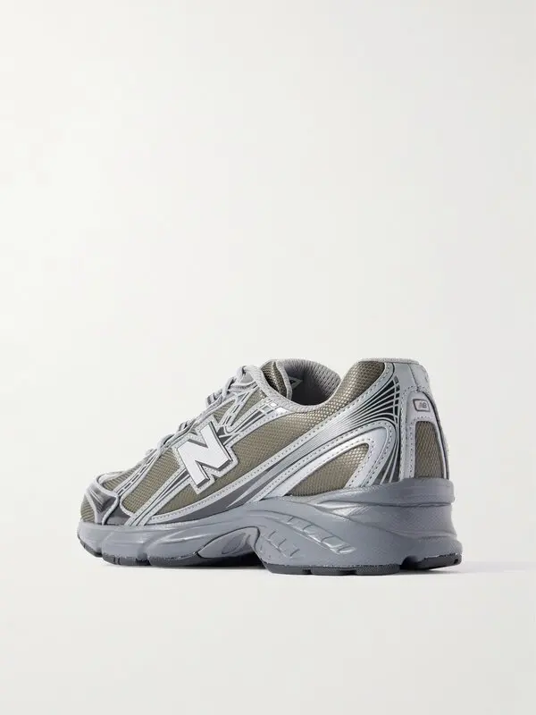 NEW BALANCE 740 Mesh And Rubber Trainers - Black