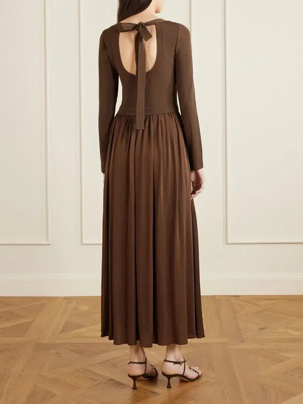 Polo Ralph Lauren Stretch-jersey Maxi Dress