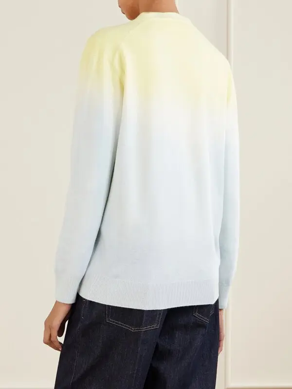 JIL SANDER Dégradé Wool Cardigan - Multi