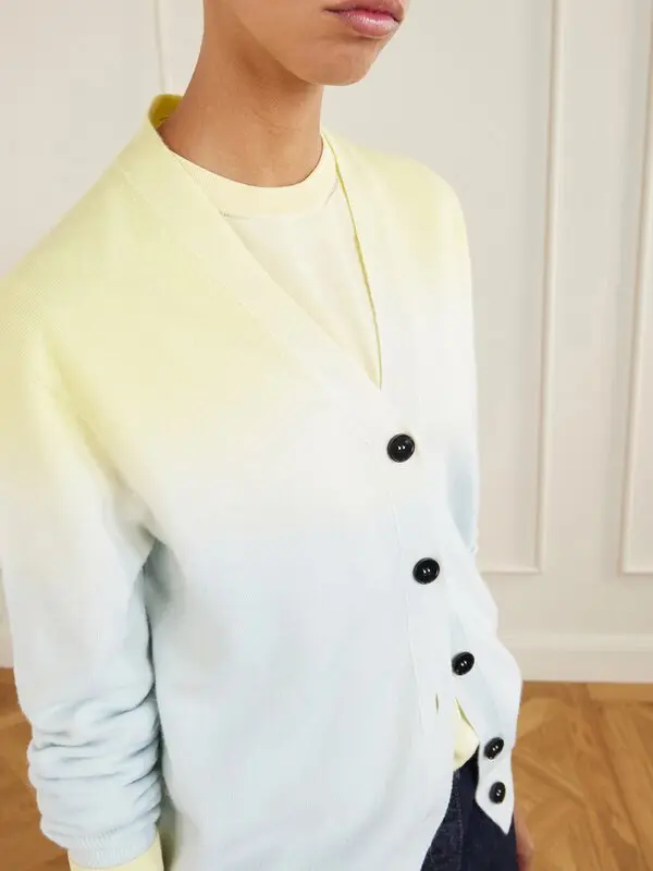 JIL SANDER Dégradé Wool Cardigan - Multi