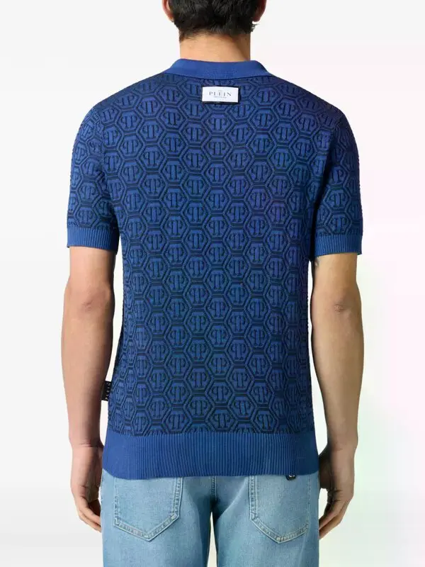 Philipp Plein Jacquard Monogram Cardigan