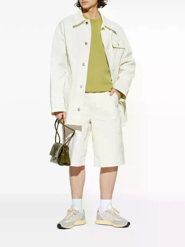 AMI Paris Shirt Jacket With Chest Pocket