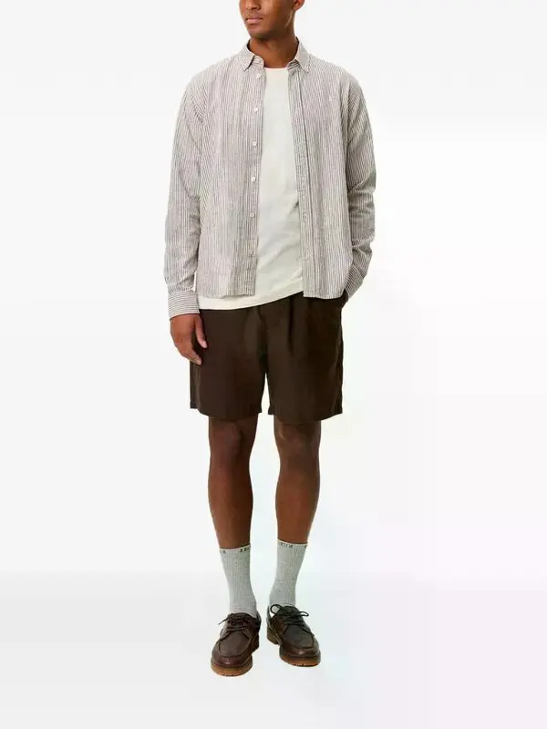 LES DEUX Konrad Striped Shirt
