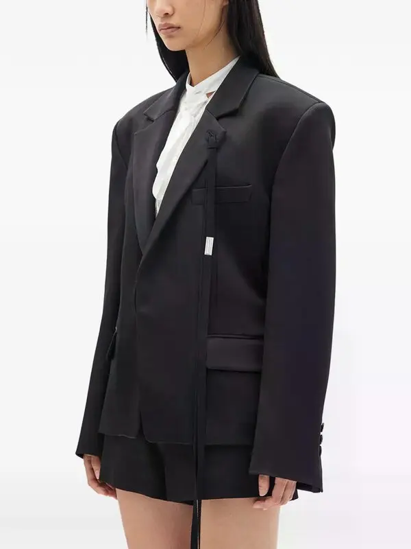 ANN DEMEULEMEESTER Susa Floral-appliqué Fitted Jacket