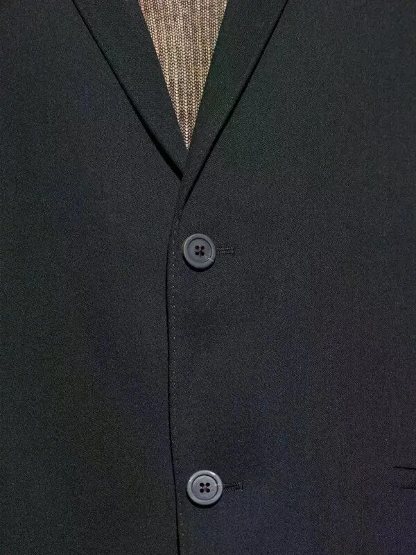 Rick Owens Single-breasted Blazer - Black