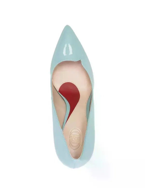 Liu Jo Patent Faux Leather Court Shoes