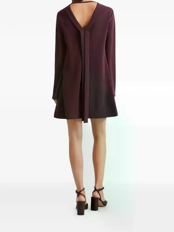 Marella Long-sleeve Flared Dress