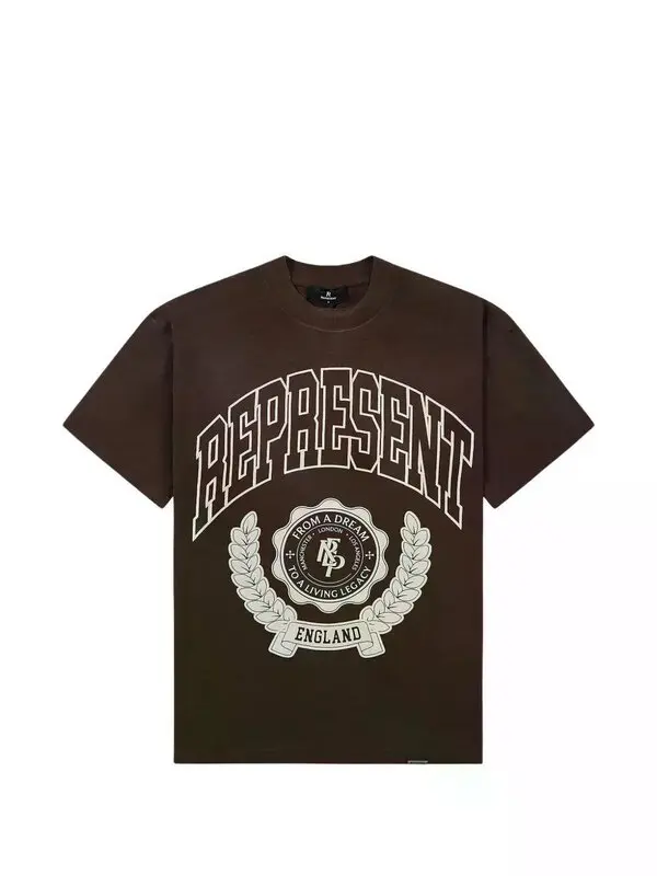 REPRESENT Crest Legacy T-shirt - Brown