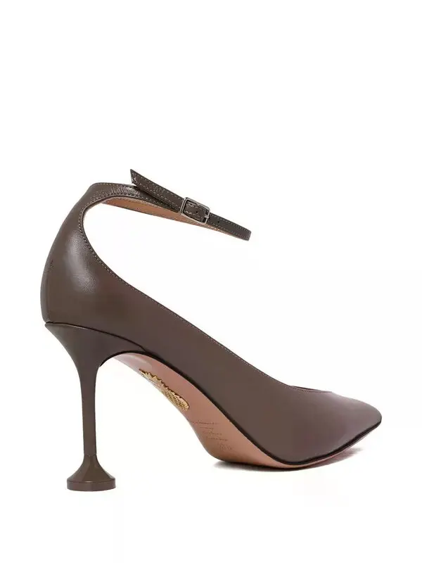 AQUAZZURA Le Noir Ankle-strap Pumps