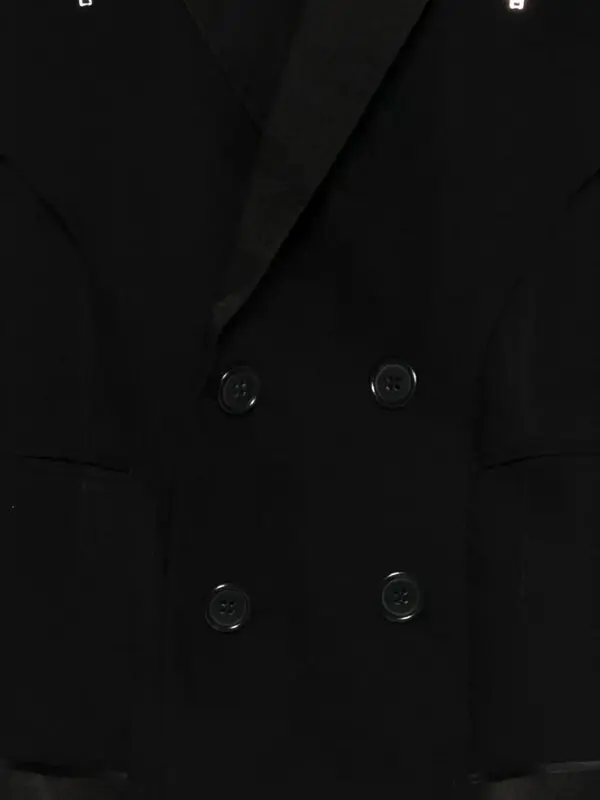 Undercover Zip-detail Double-breasted Blazer