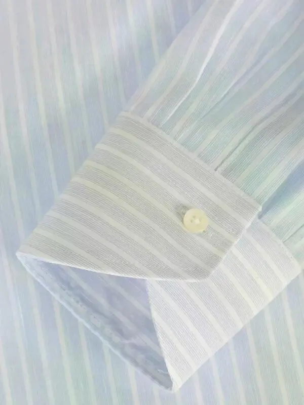 Canali Striped Shirt - Blue