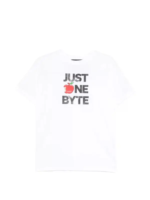Coperni X Disney Graphic Print Cotton T-shirt - White