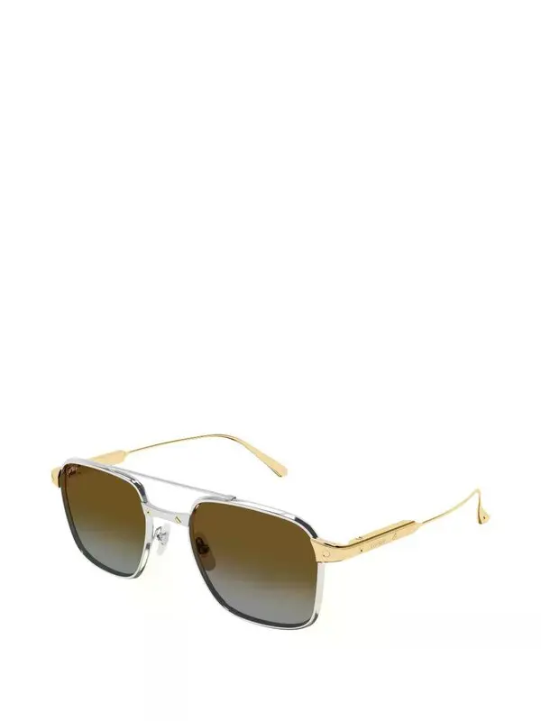 Cartier Rectangle Bar Sunglasses