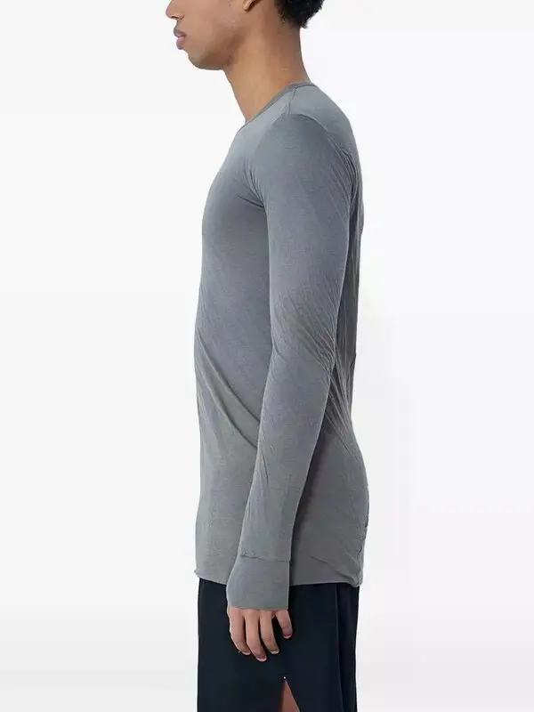 Rick Owens Long-sleeves Crew-neck T-shirt
